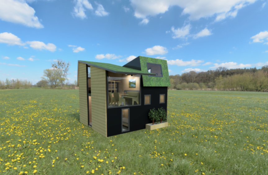 Ideaalbeeld: ontspannen in een nano house