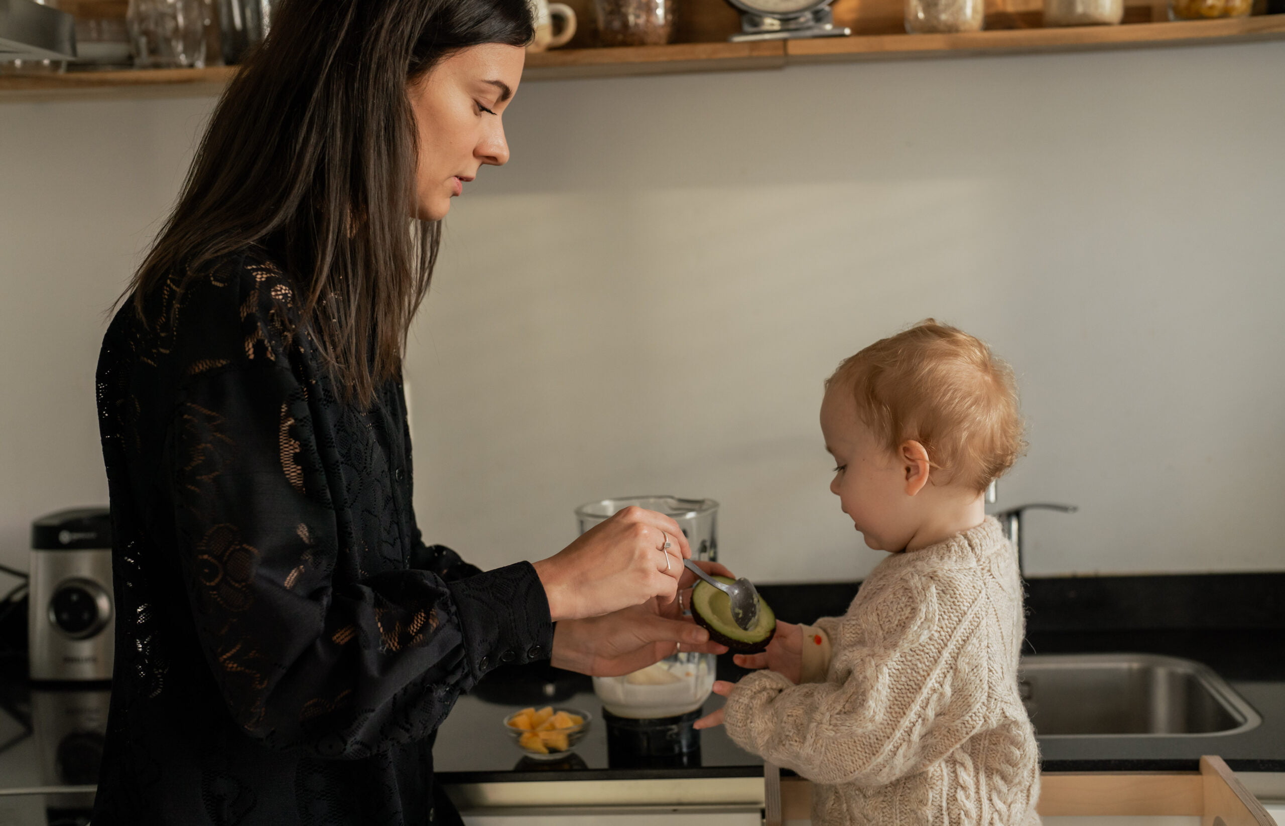 Quirine geeft haar dochter een vegan opvoeding