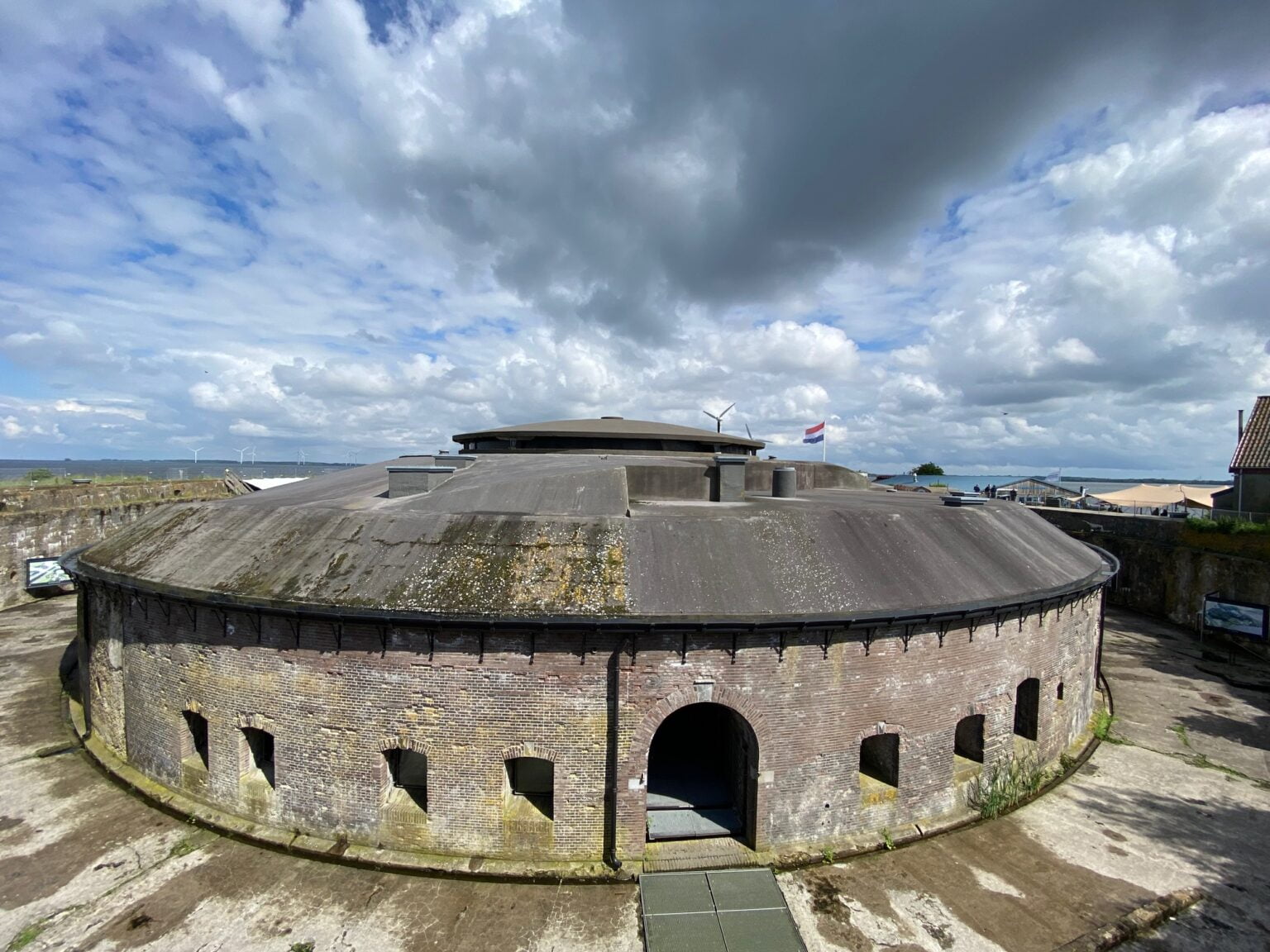 Forteiland Pampus is het eerste fossielvrije Unesco Werelderfgoed